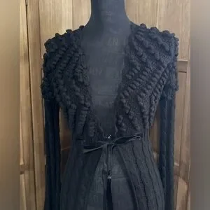 Moda International | Dresses | Womens Moda International Black Long ...